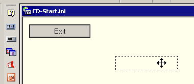 CDMenuPro - Die Schaltfläche