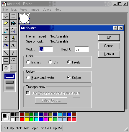 Ein Icon für das CD Menü erstellen